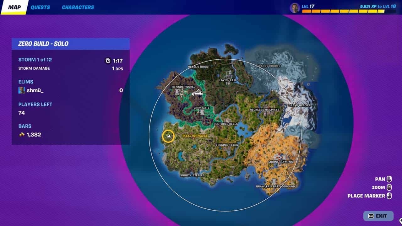 Где найти прибрежные колонны в Fortnite - руководство по поиску чакры ...
